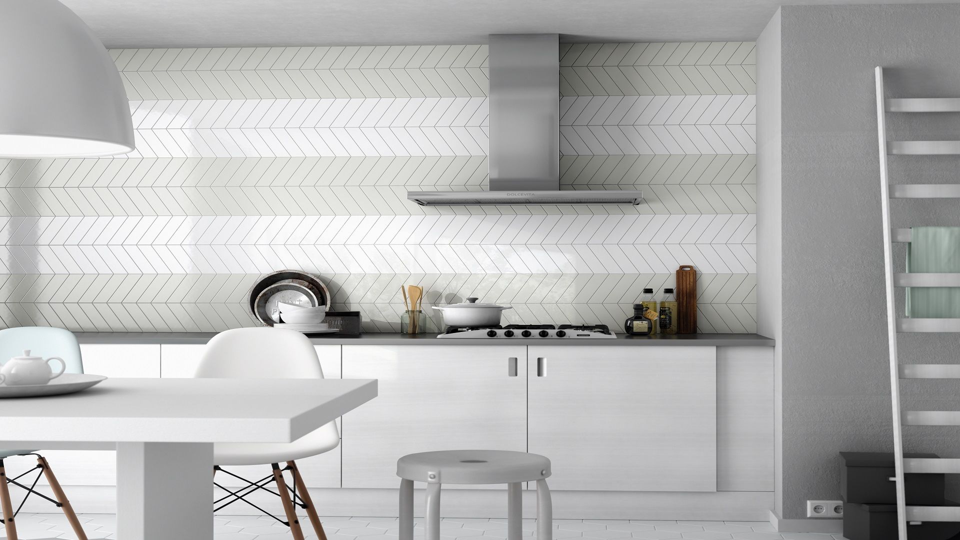 Graniti Vicentia - Wall tiles - Chevron wall